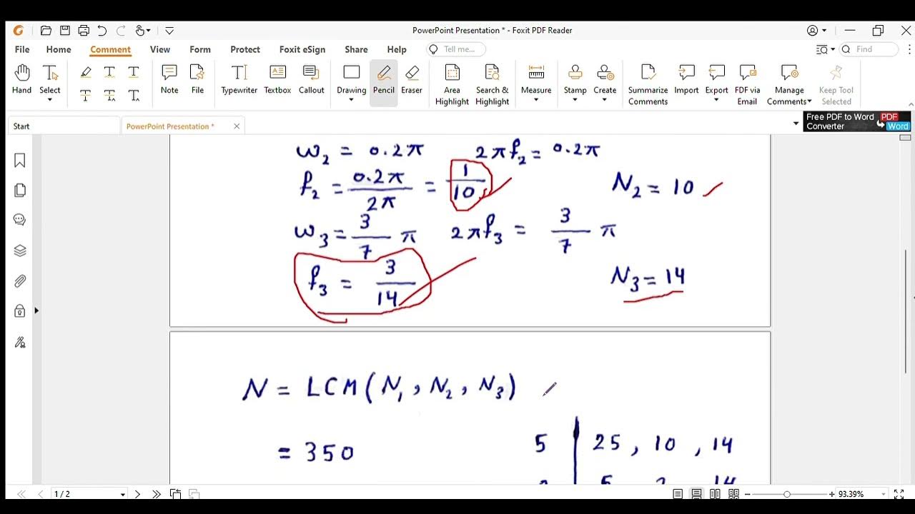 Digital signal processing(DSP):EX1 - YouTube