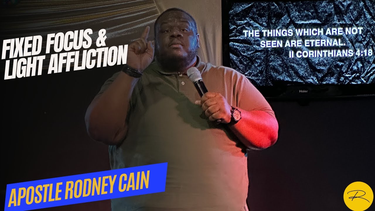 Fixed Focus And Light Affliction - Apostle Cain - YouTube