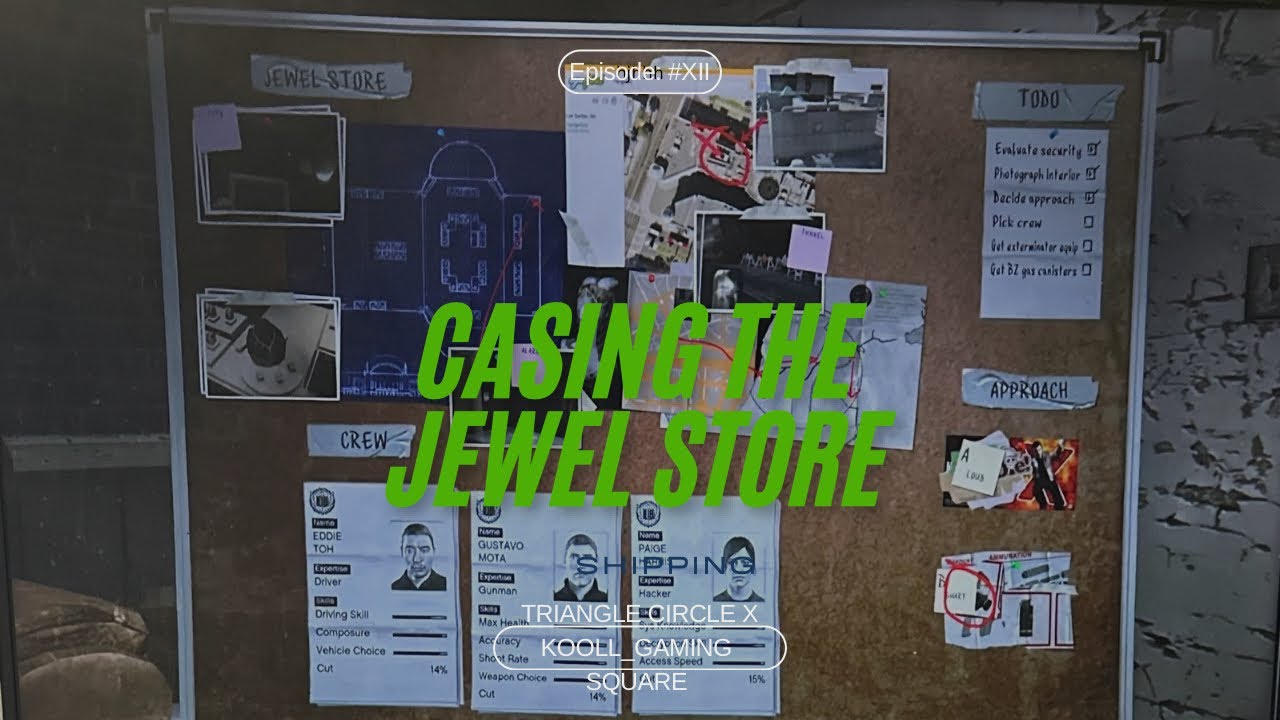 MIKE AND LESTER PLANS THE JEWEL HEIST | GTA V | EP.XII | CASING THE ...