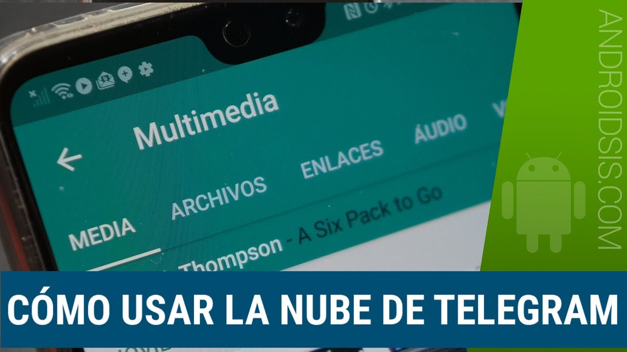 Cómo usar la nube de Telegram. Tutorial paso a paso - YouTube