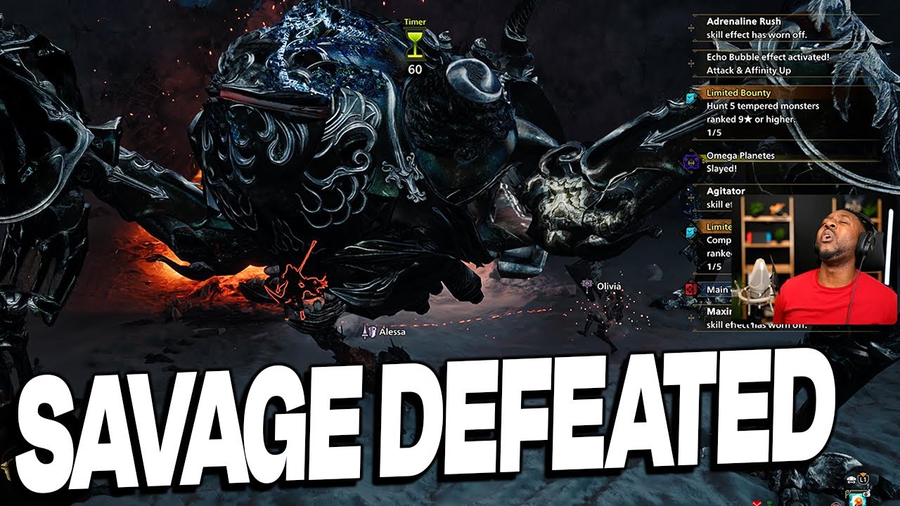 HARDEST BOSS EVER? Savage Omega Defeated! First Solo Clear | Monster ...