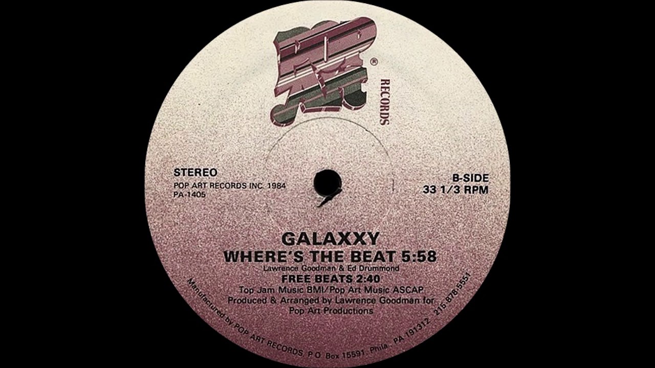 Galaxxy - Where's The Beat ( Pop Art Records 1984 ) - YouTube