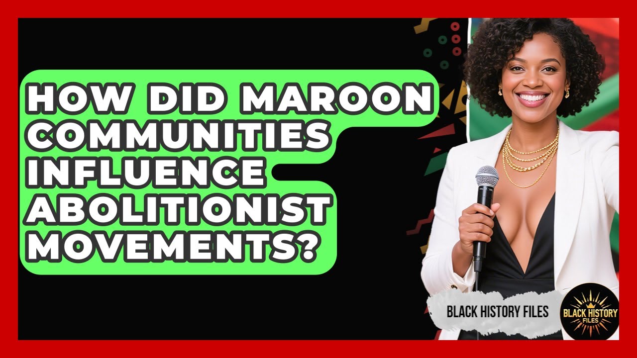 How Did Maroon Communities Influence Abolitionist Movements? - Black ...