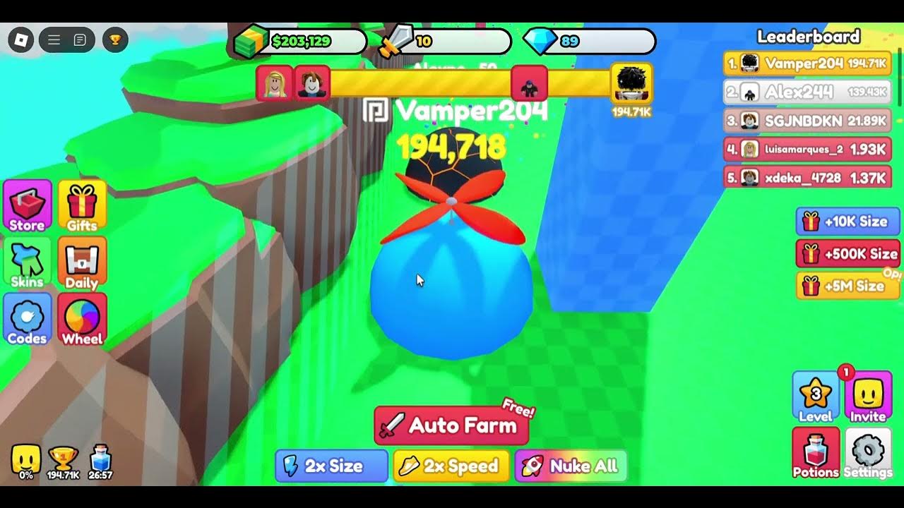 roblox-blob eating simulator-a game of eating blobs. - YouTube