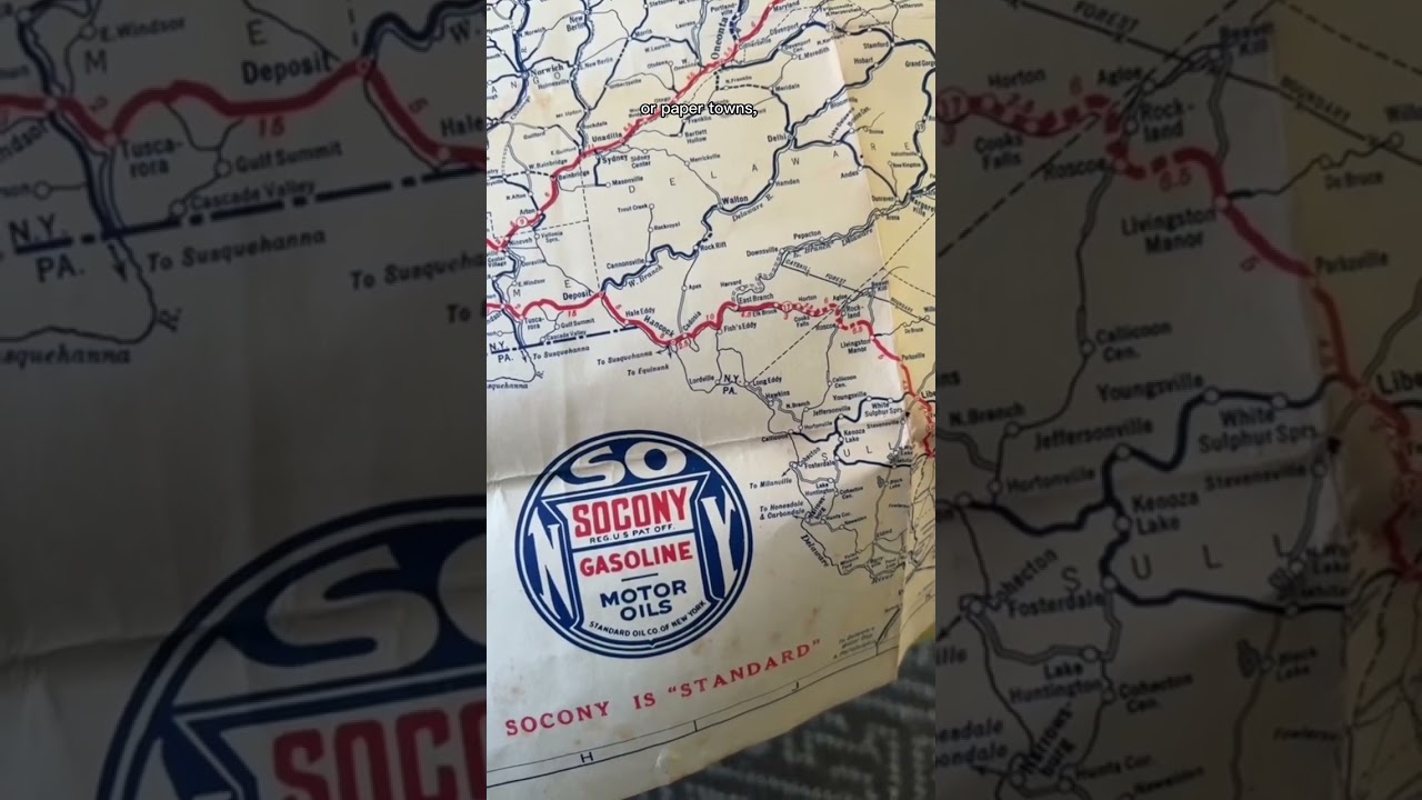 The story of Agloe, NY #papertowns - YouTube