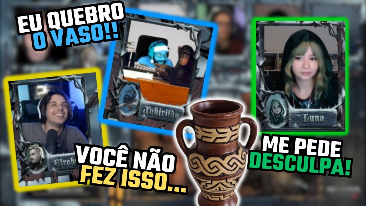 JUBIRILDO QUEBRA O VASO QUE SALVARIA O GRUPO - RPG The Witcher - Ep 3 ...
