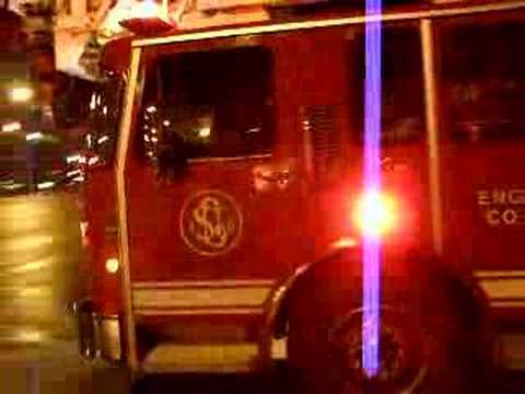 StLFD Runs Code to a Call Across the Street - YouTube
