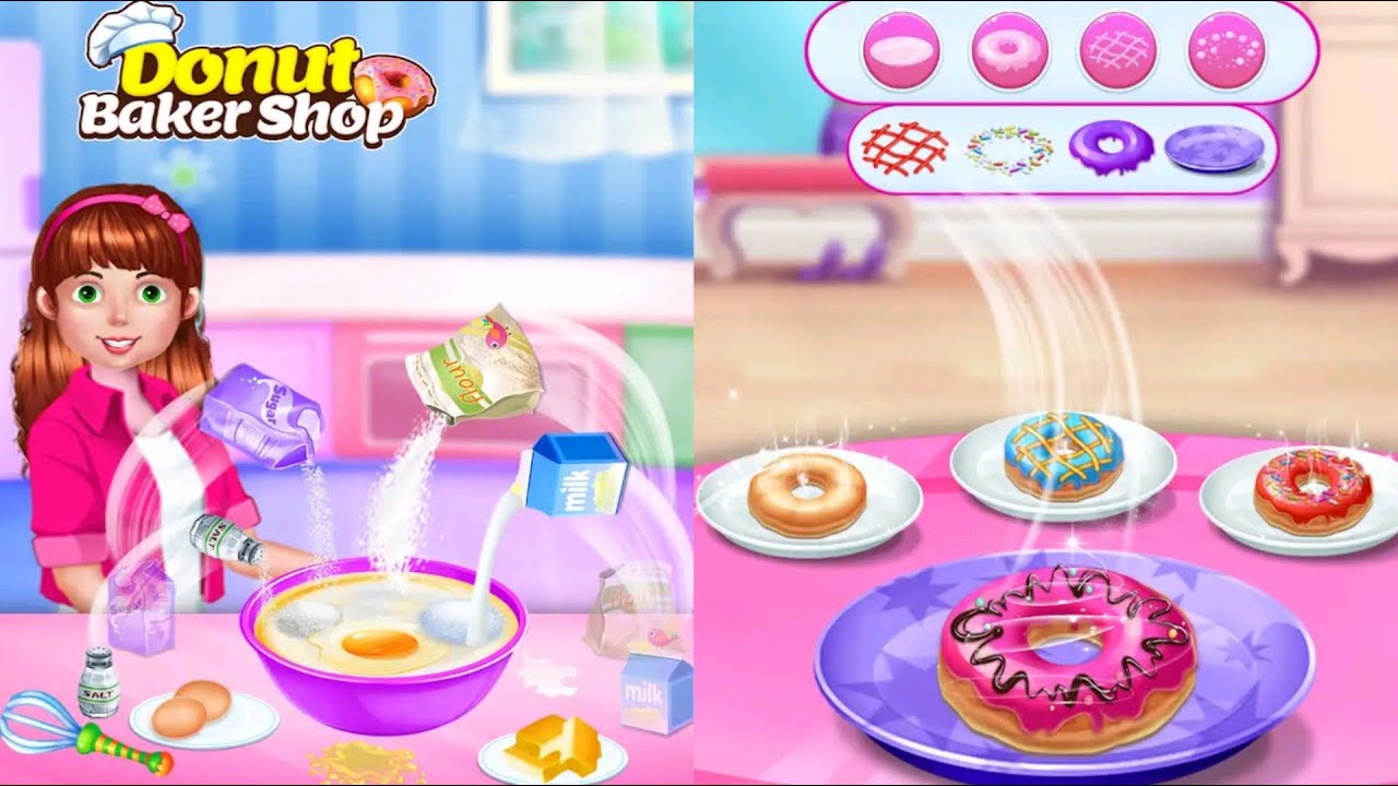 Sweet Donut Maker Bakery - ¡Juega Online!