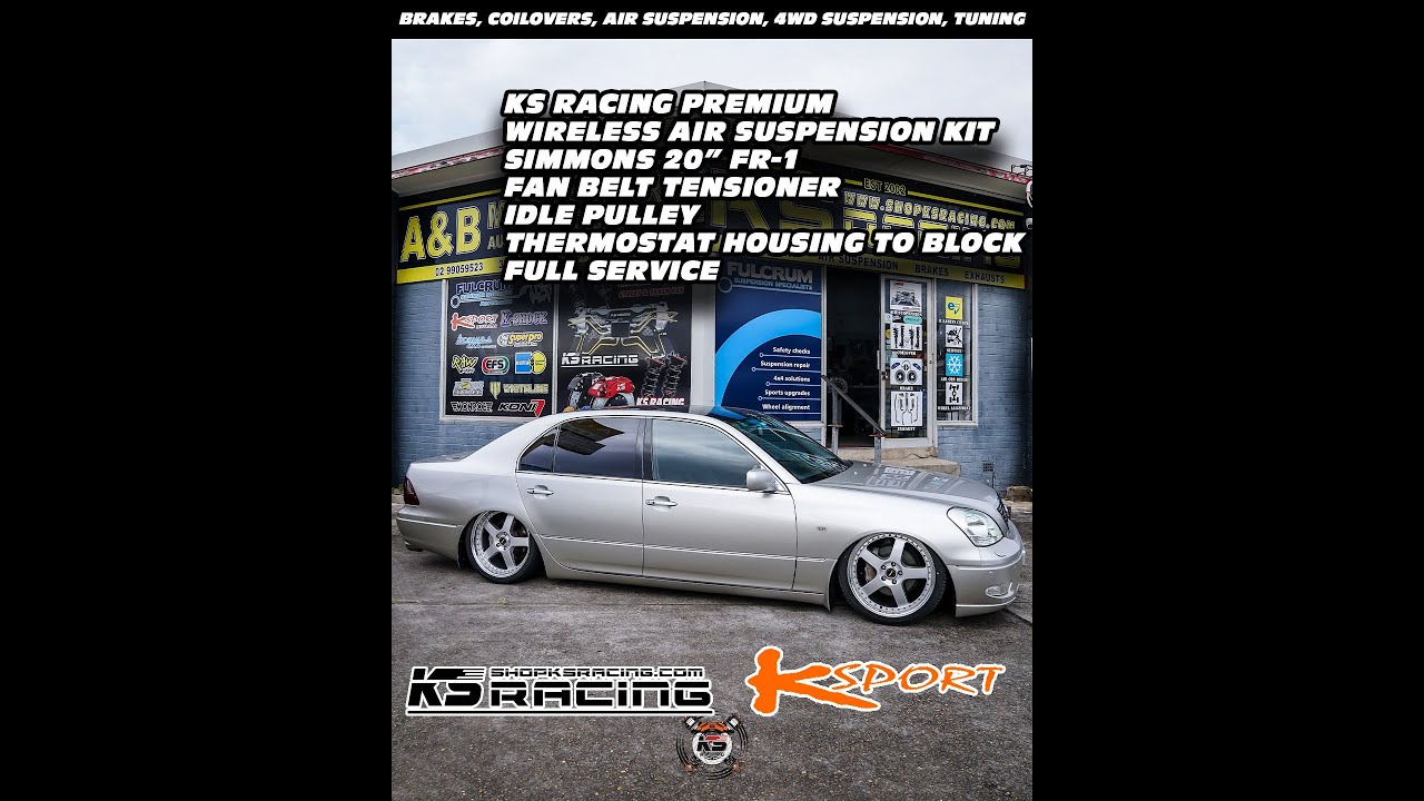 VIP Style Lexus LS430 Luxury Slammed with KS Air Ride System - Sydney ...