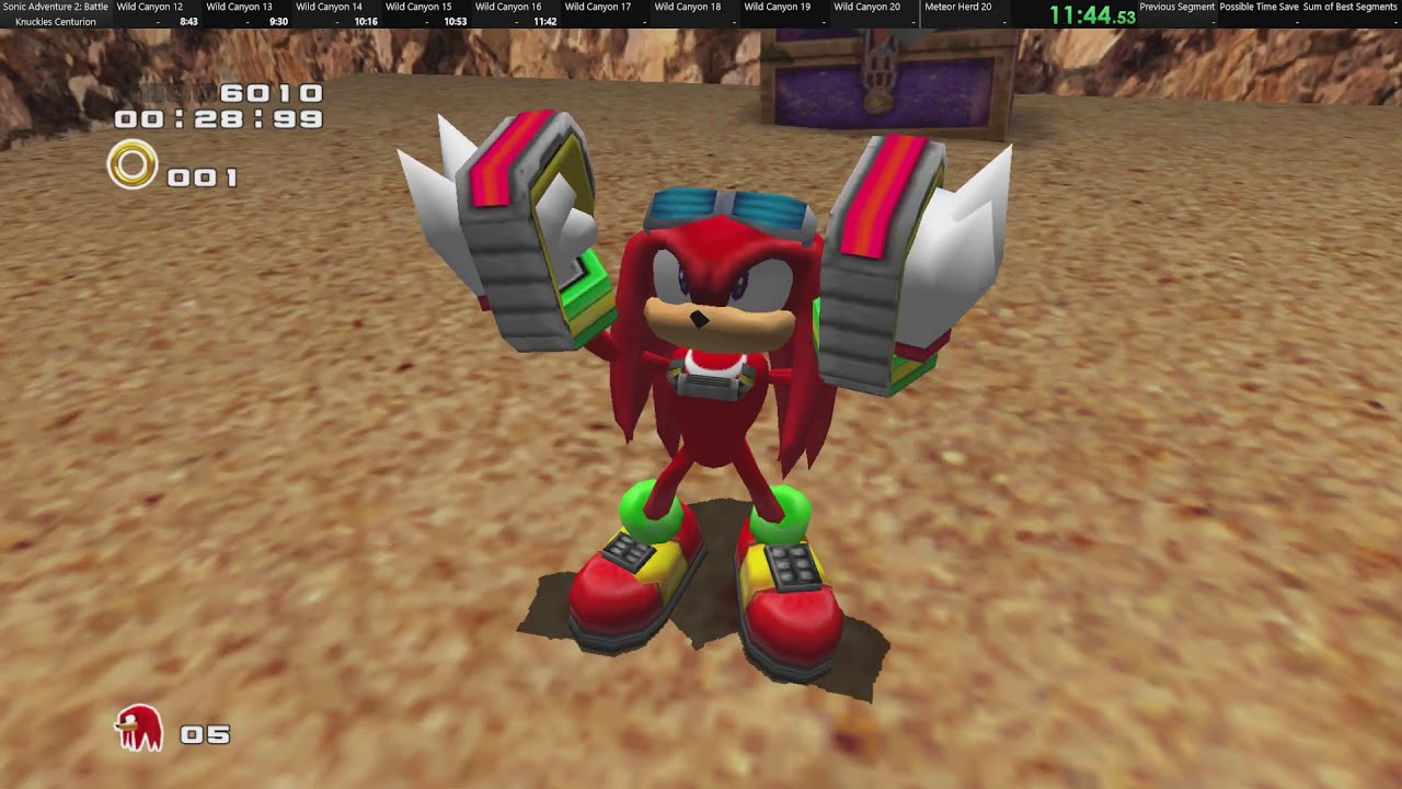 SA2 - Knuckles Centurion in 1:40:50 {First Run} - YouTube