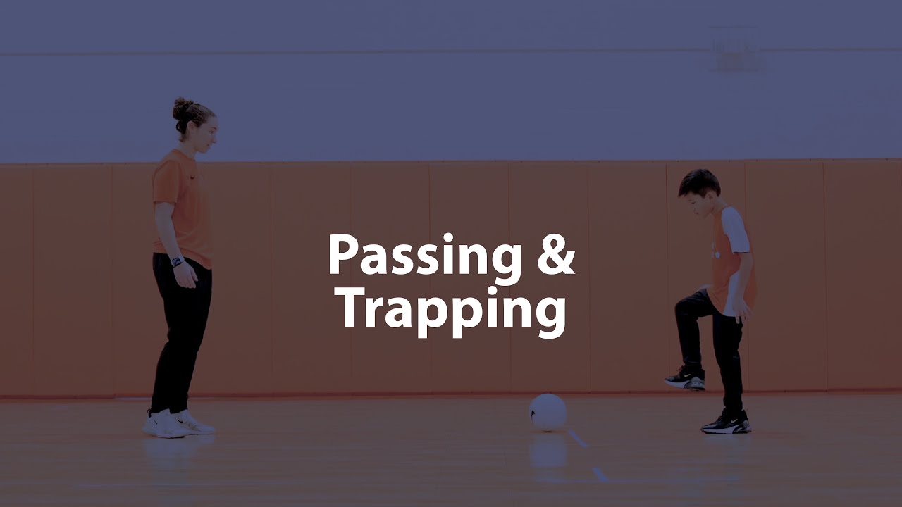 Soccer Shots PREMIER Soccer Skills: Passing & Trapping - YouTube