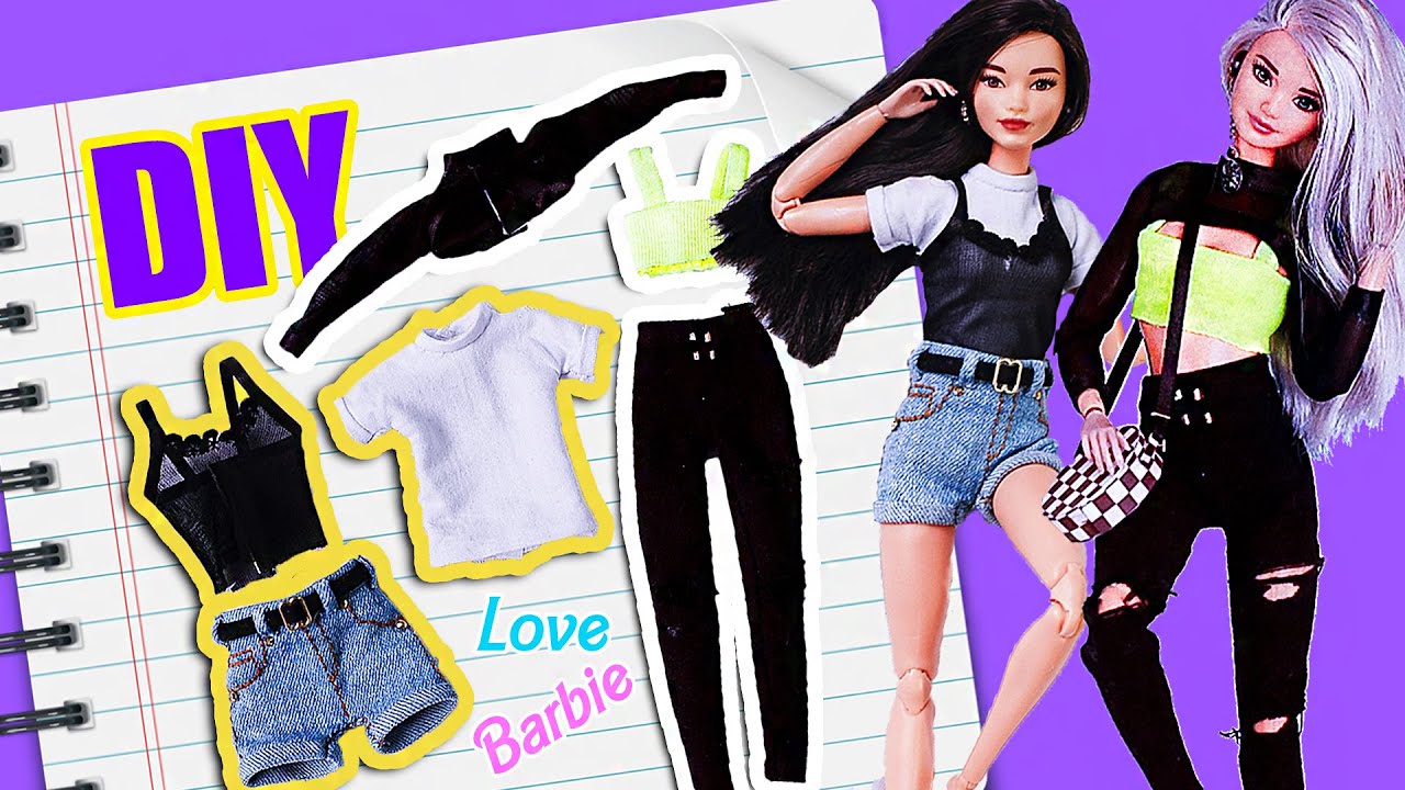 Barbie DIY Fashion: Create 2 Amazing Outfits for Your Doll with These ...
