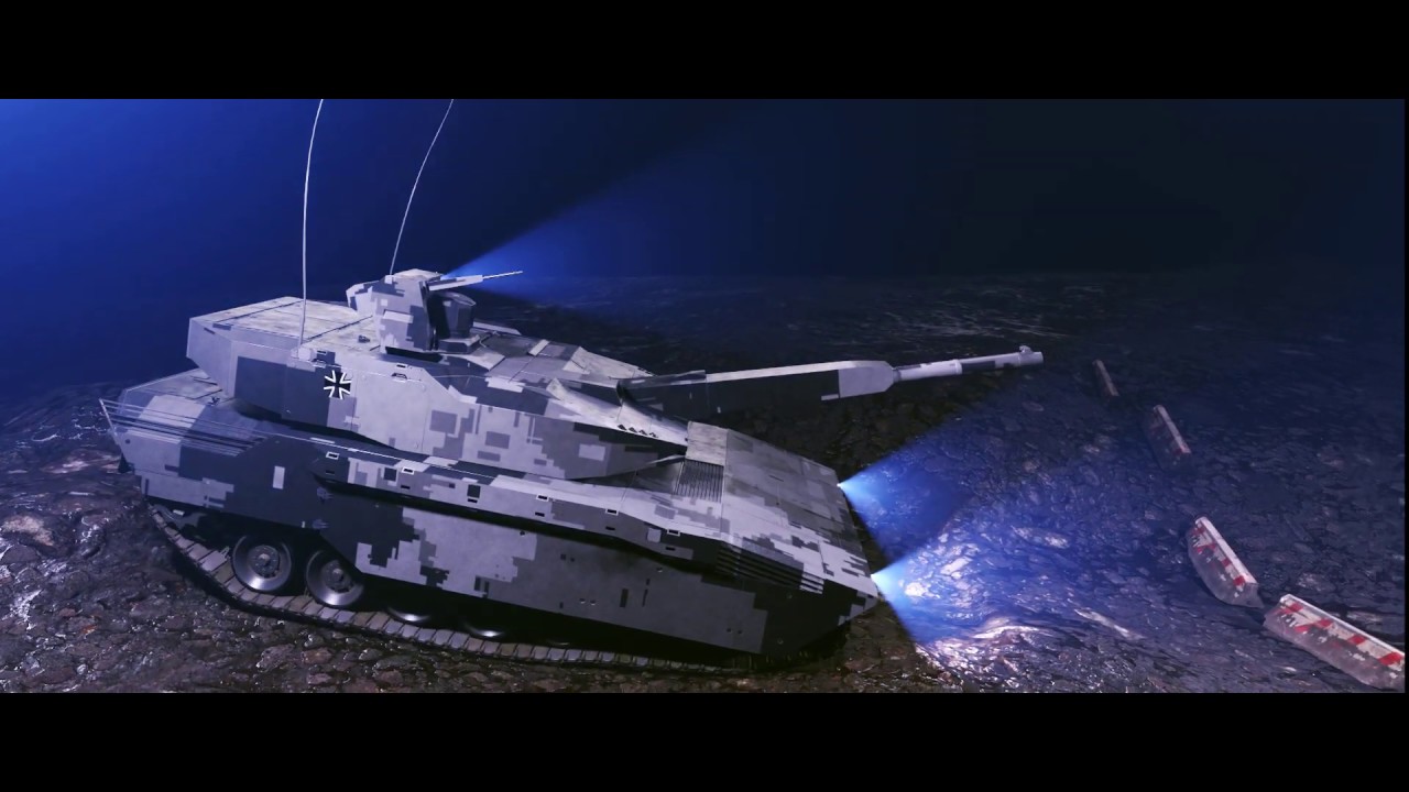 Blender 2.81 (Eevee) Werecat Tank Animation - YouTube