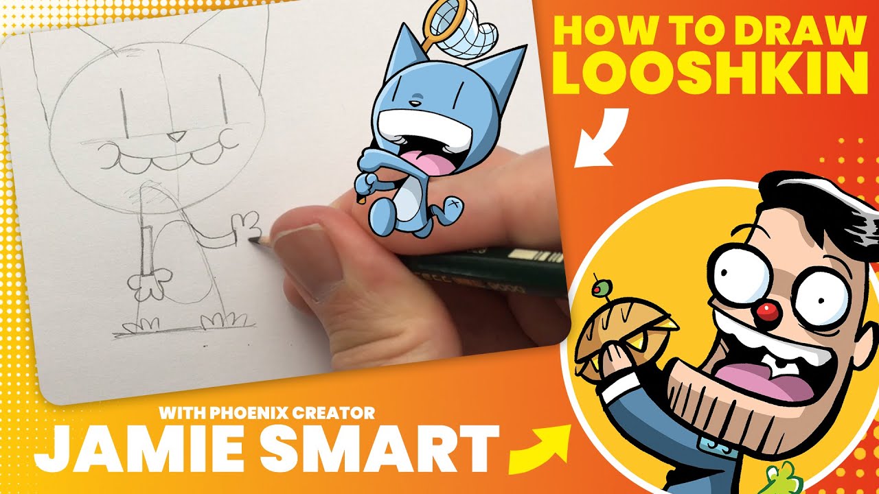 How to Draw Looshkin with Jamie Smart - YouTube