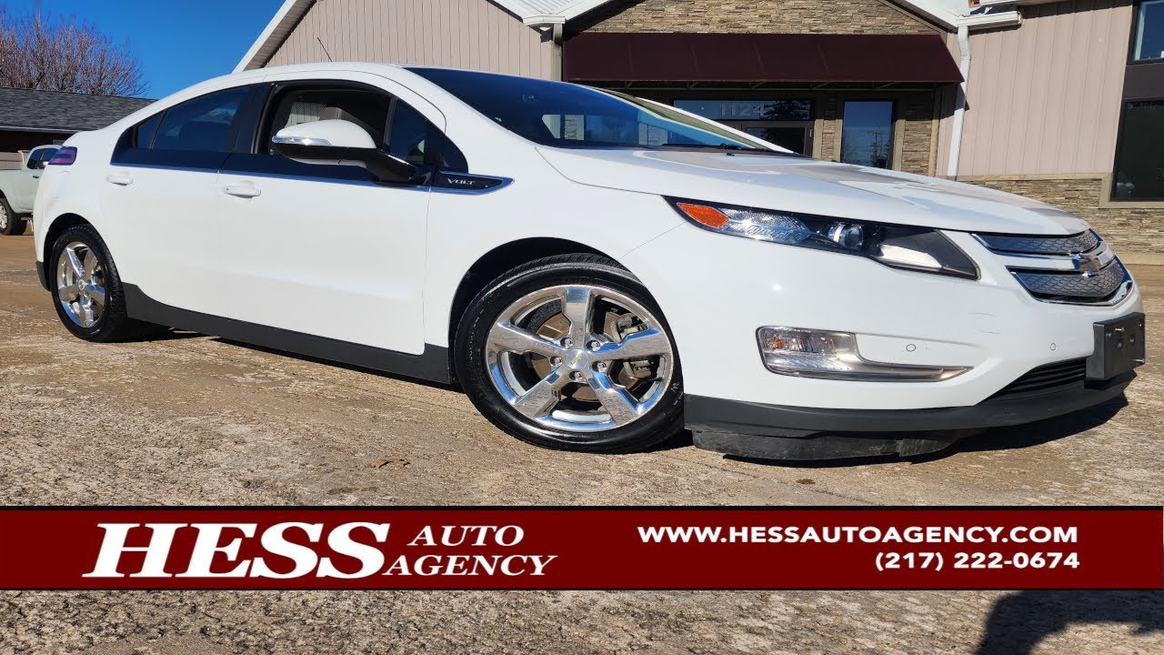 2013 Chevrolet Volt Premium For Sale Hess Auto Agency - YouTube