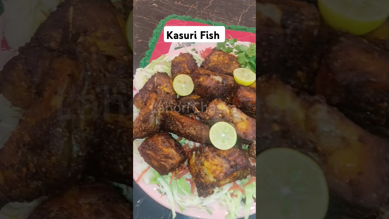 Kasuri Tawa Fish Recipe #food #recipe #cooking #easynashta #kasurifish ...