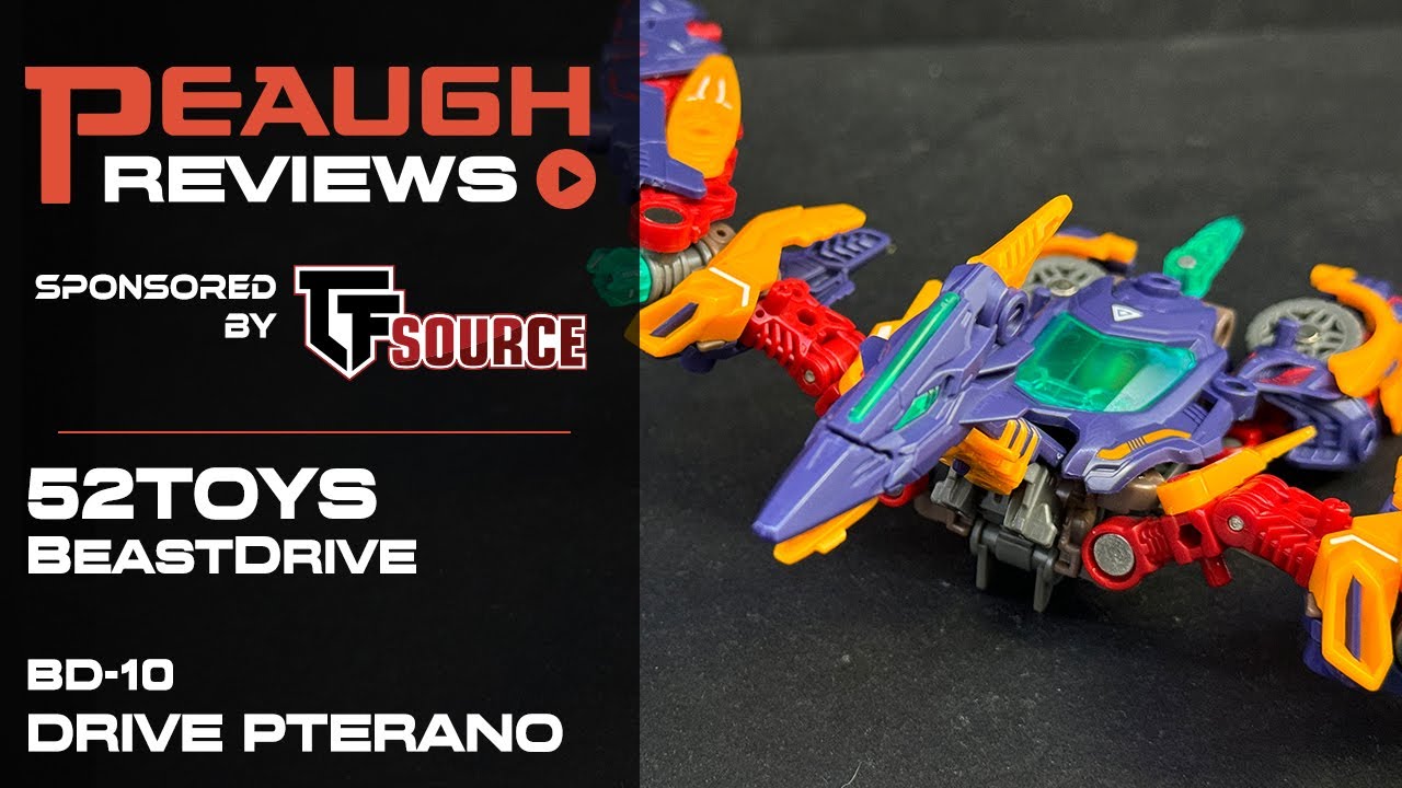 Video Review: 52Toys BeastDrive - BD-10 DRIVE PTERANO - YouTube