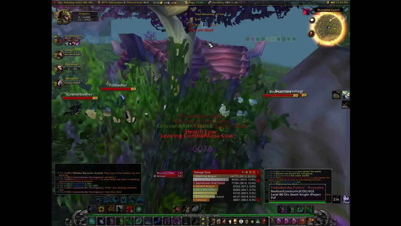 [HD] World of Warcraft - PvP on my druid - Warsong Gulch Video! - YouTube