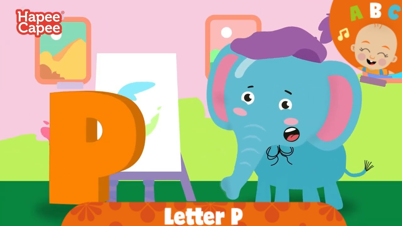 Meet letter P | HapeeCapee - YouTube