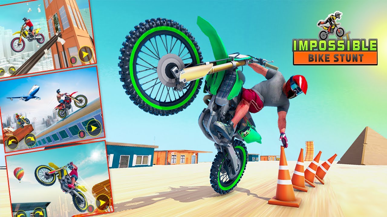 Ramp Bike Impossible Bike Stunt Game 2020 - YouTube