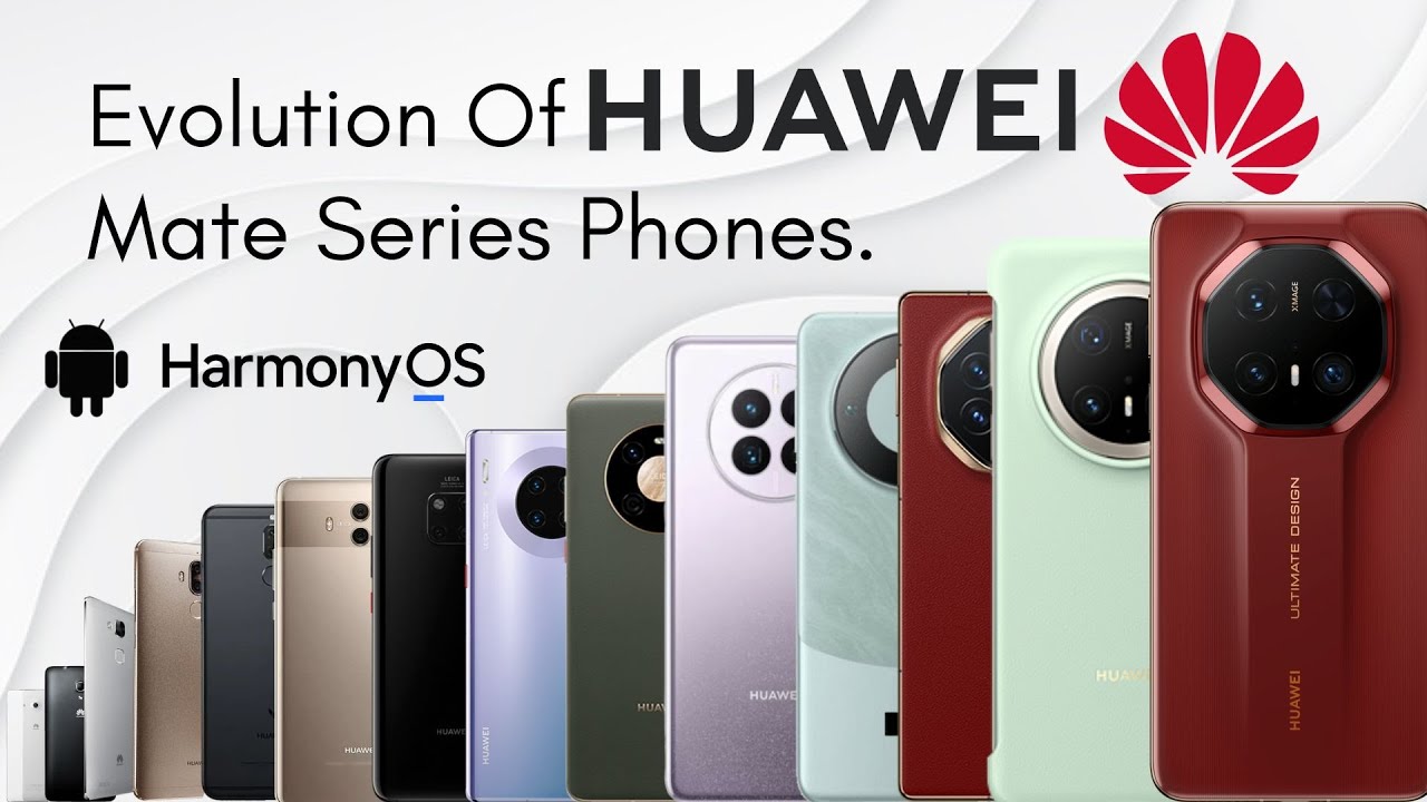 "Revolutionizing Mobile Technology: The Evolution of Huawei Mate Series ...
