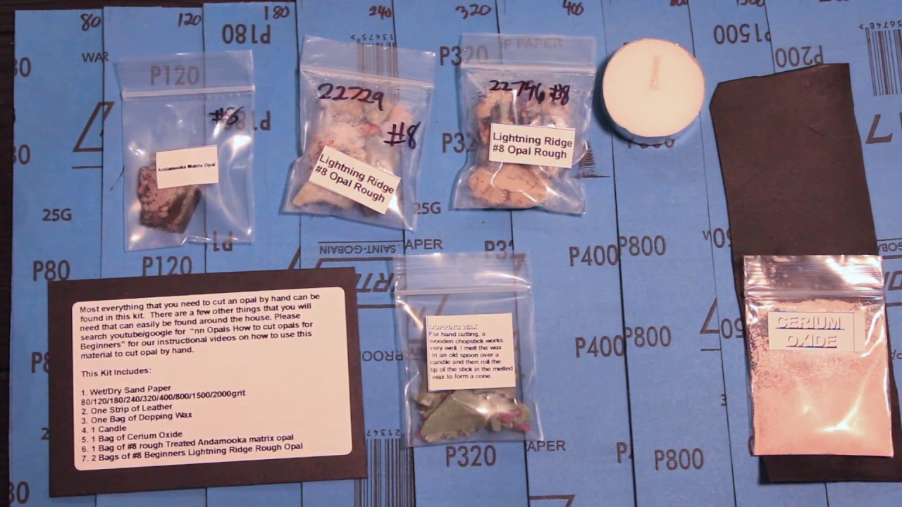 Mixed opal kit - YouTube
