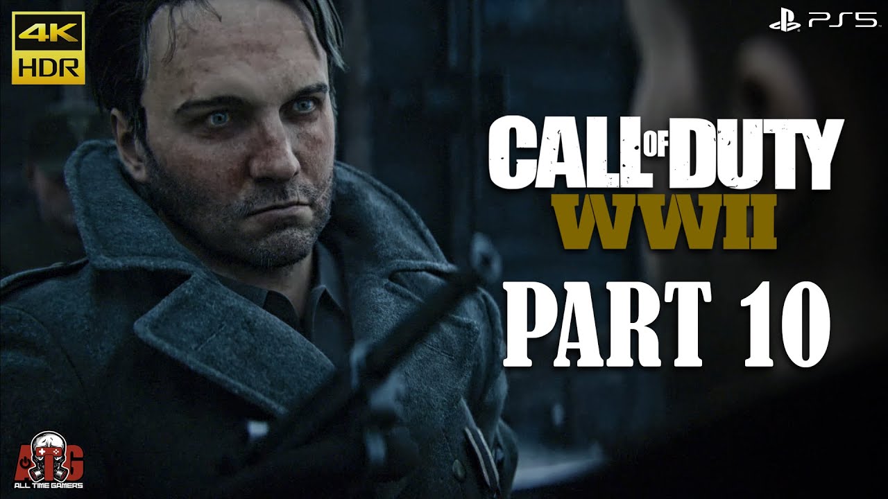CALL OF DUTY WW2 - PS5 Walkthrough (Ambush) - Part 10 | 4K HDR 60FPS ...