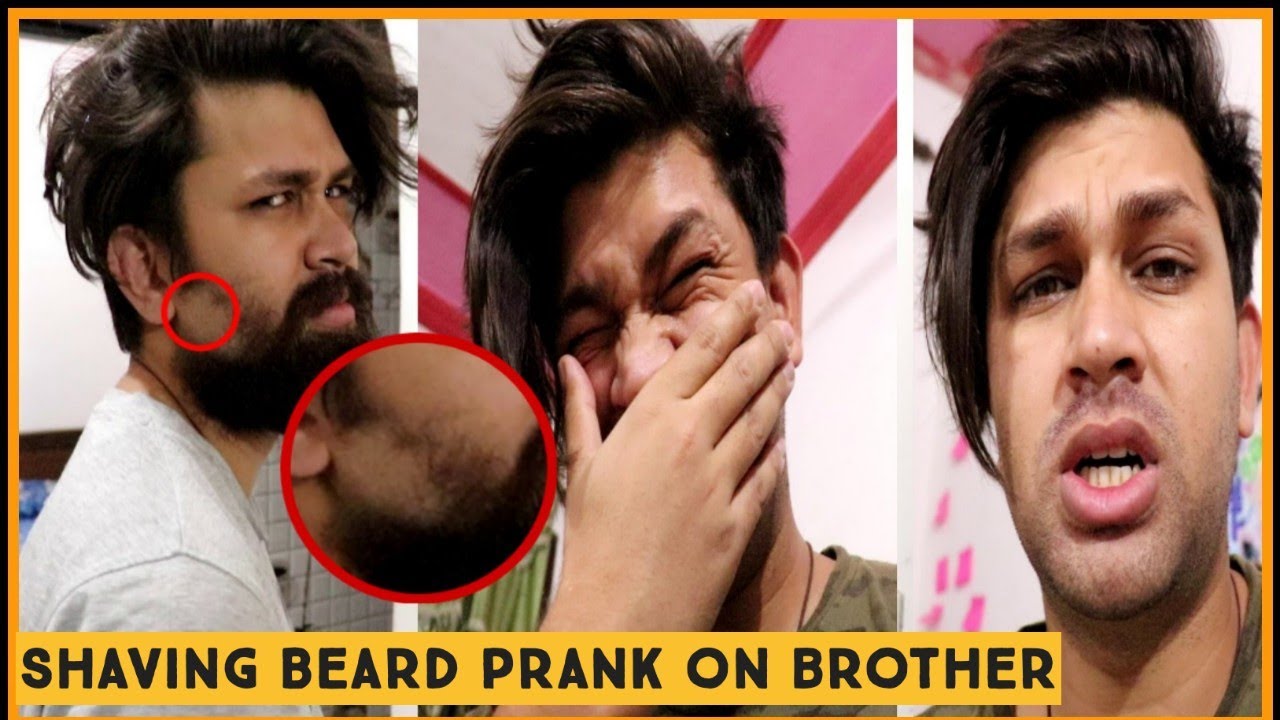 Shaving Beard Prank || Prank war || Prank On Brother || @ashwanimaark ...