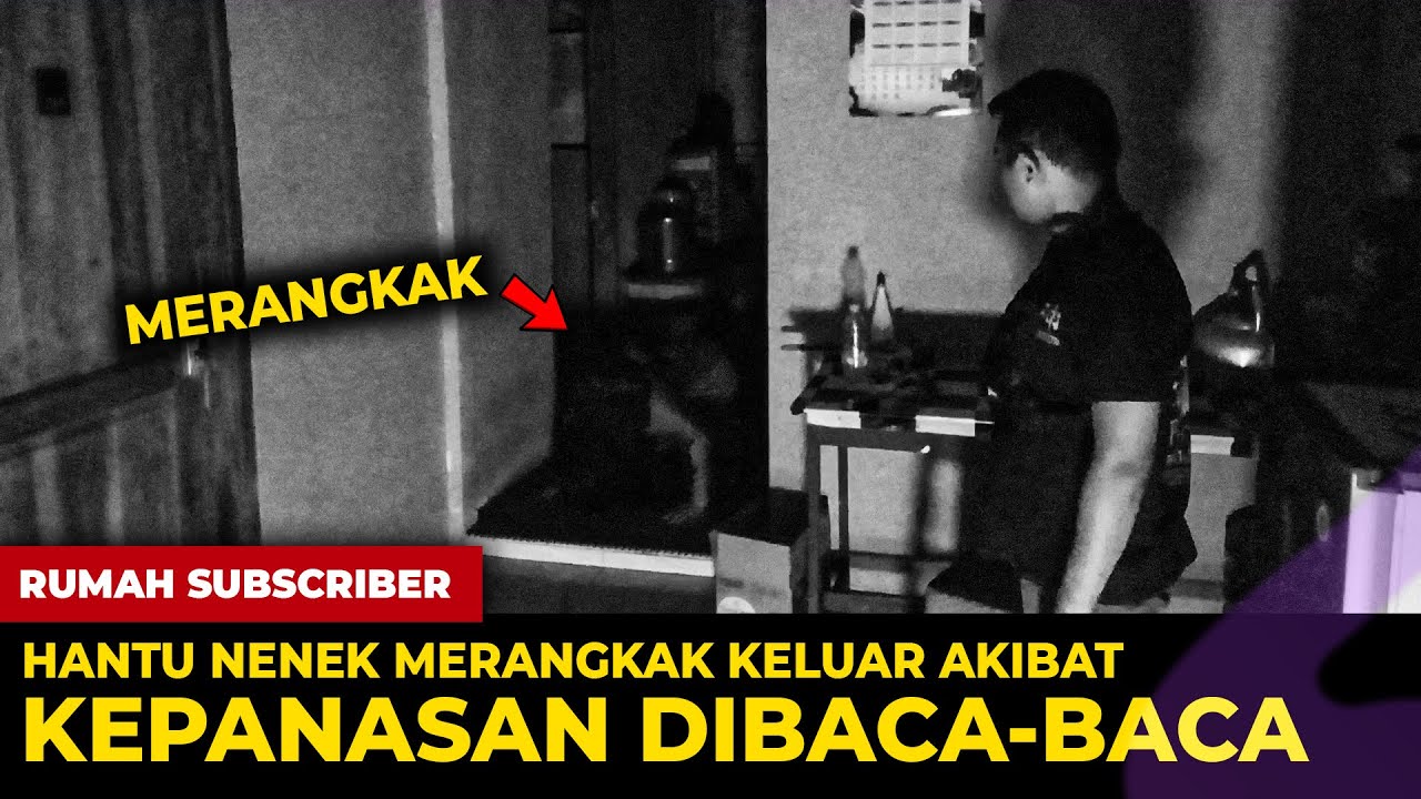 🔴 1549- HANTU NENEK MERANGKAK KELUAR SETELAH DIBACA-BACA - YouTube
