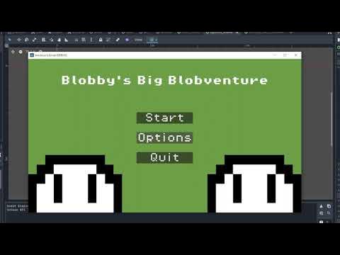 Blobby's Big Blobventure Devlog Week Two | Menus And Parries #gamedev #godot - YouTube