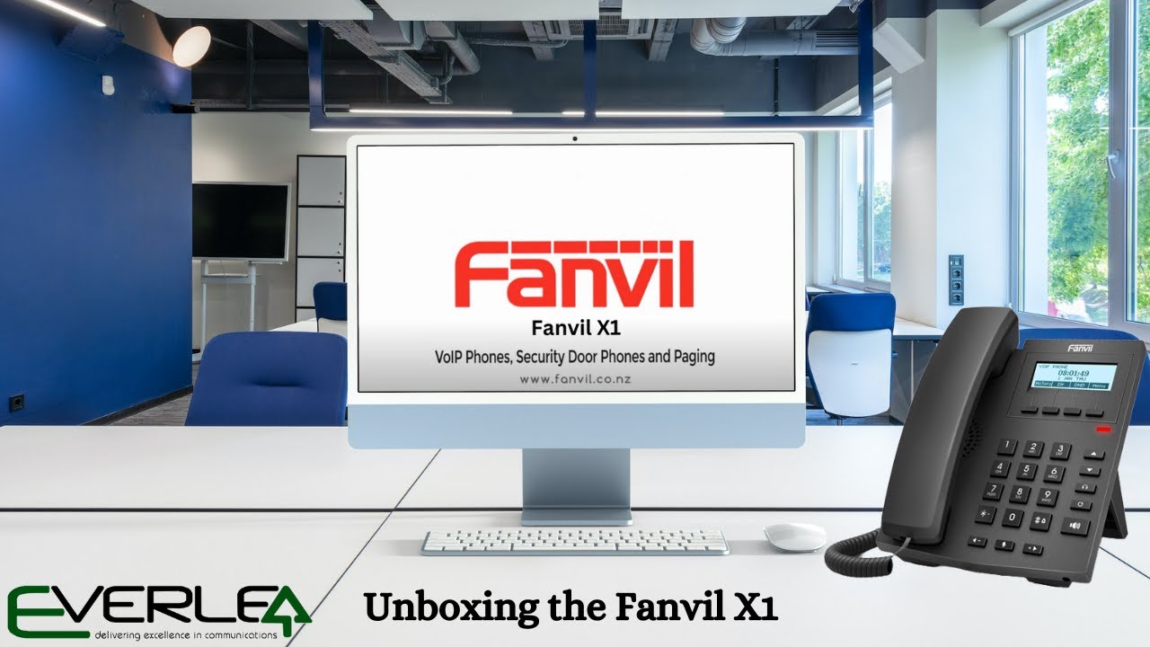 Fanvil X1 Unbox Youtube
