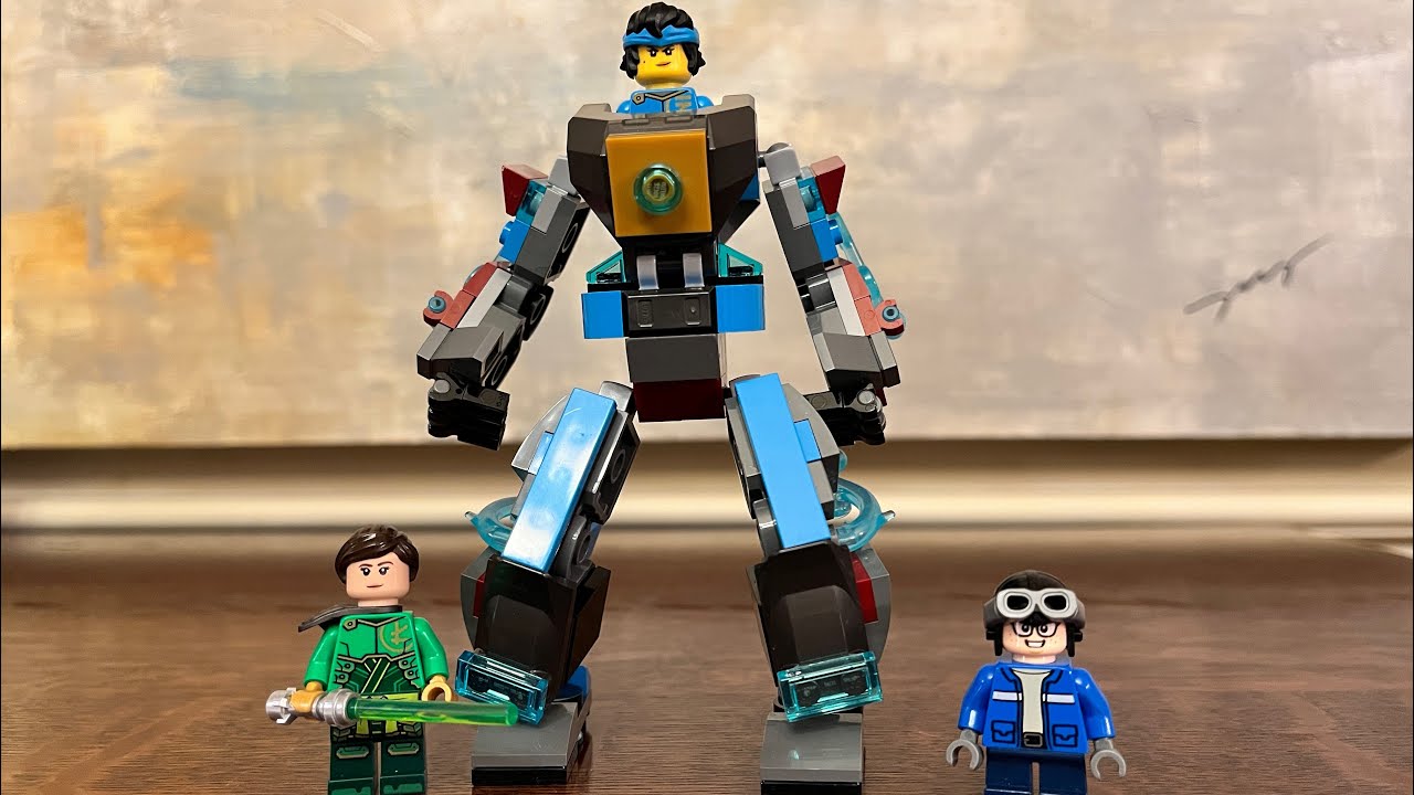 Lego Ninjago elemental water mech MOC - YouTube