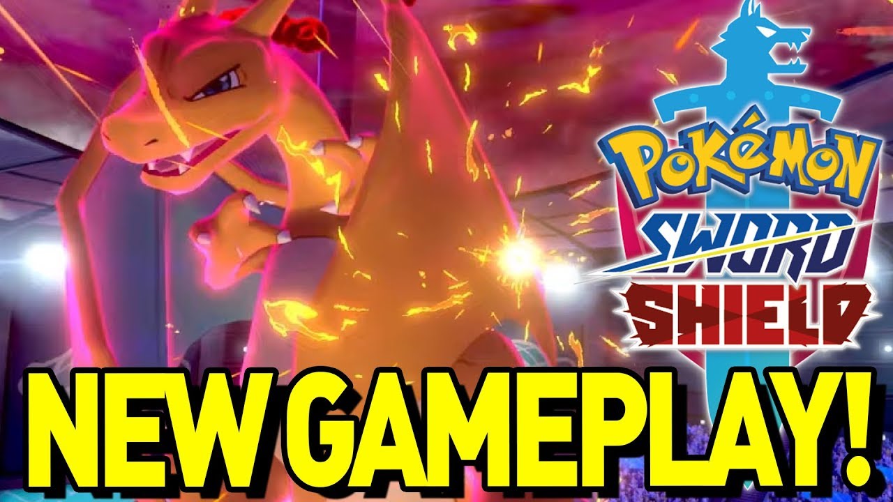 NEW GAMEPLAY TRAILER for POKEMON SWORD and SHIELD! NEW GALAR REGION ...