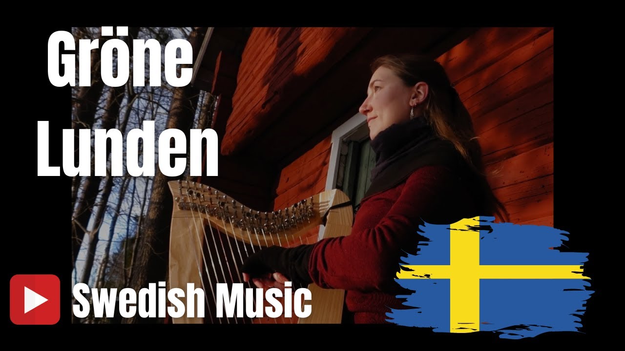 Gröne Lunden - Swedish music - Celtic Harp Video in Sweden - YouTube