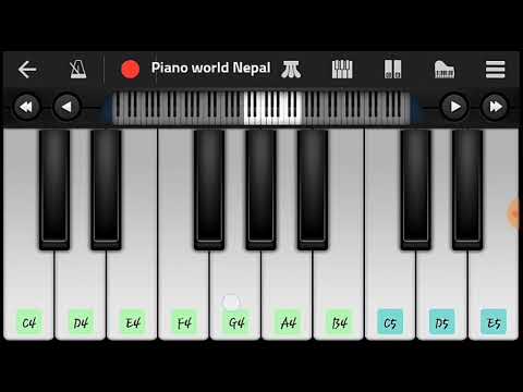 Chaubandi ma patuki 》Astha raut 》Piano World Nepal 》Kiran Acharya - YouTube