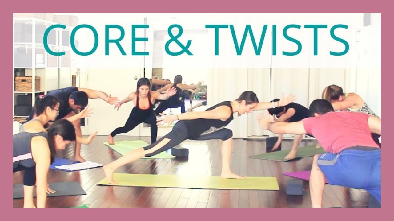 Yoga for Core Strength & Twists - 30 min Yoga Flow - YouTube
