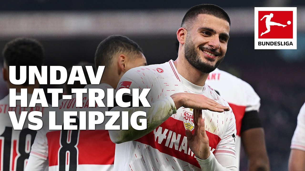 Deniz Undav with Hat-Trick in Seven Goal-festival! | VfB Stuttgart - RB ...