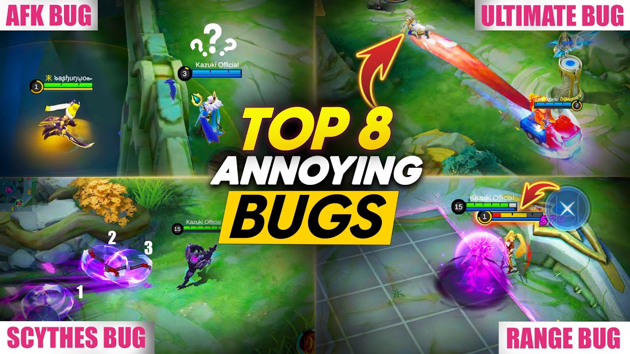 TOP 8 MLBB BUGS THAT ARE WAY TOO ANNOYING - YouTube