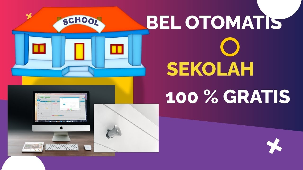 bel sekolah otomatis gratis KENDALI KOMPUTER - YouTube
