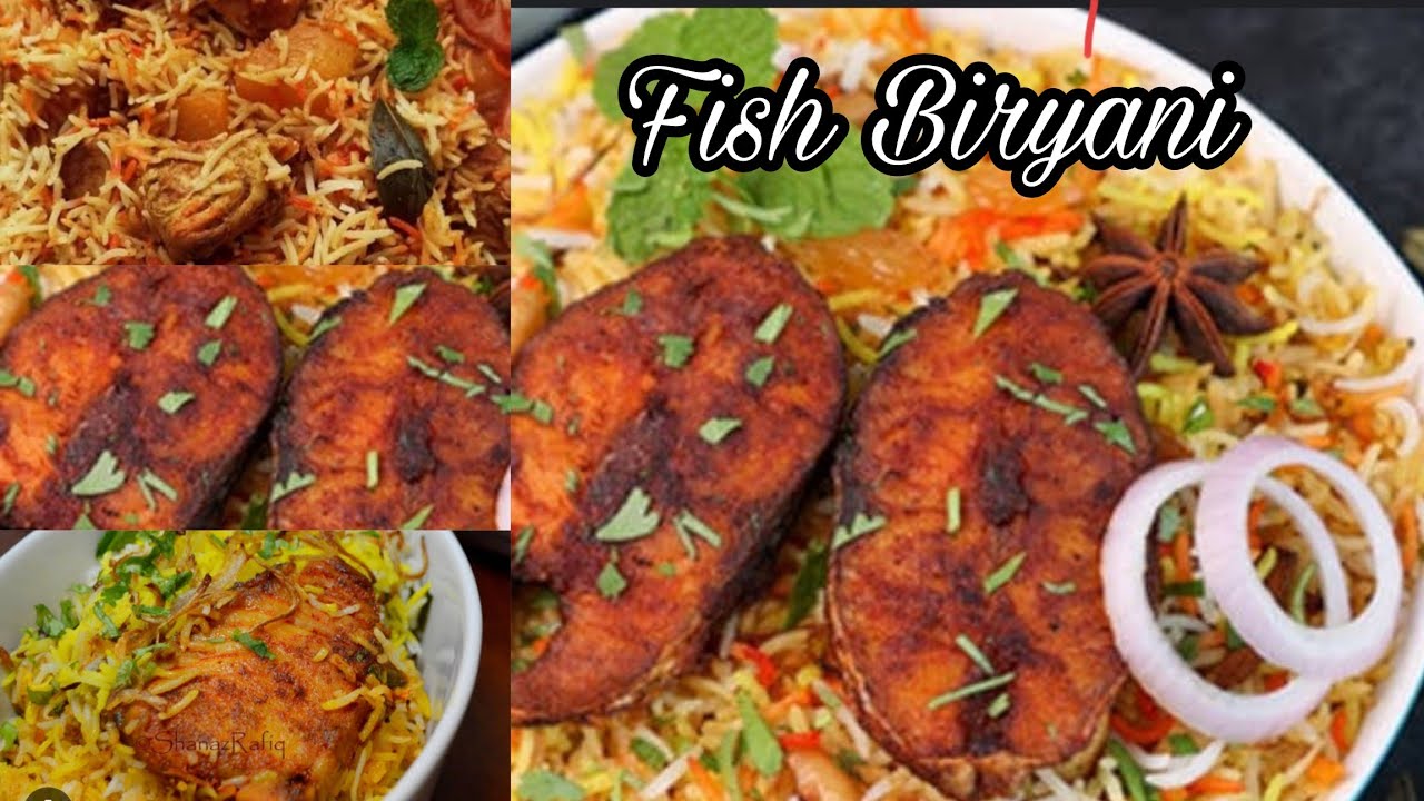 #Easy Fish Biryani Recipe Restaurant Styles at Home - YouTube