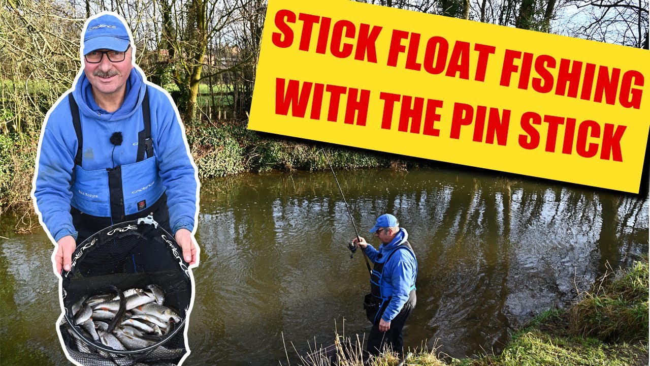 Stick Float Fishing with the Pin Stick on the Cod Beck - YouTube