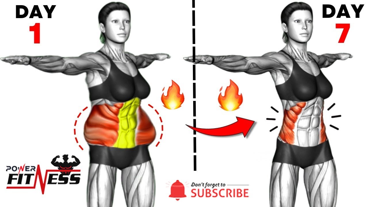 🔥 Super Easy Moves to Burn 'LOVE HANDLES' in 1 Week (AT HOME) 30 Min ...