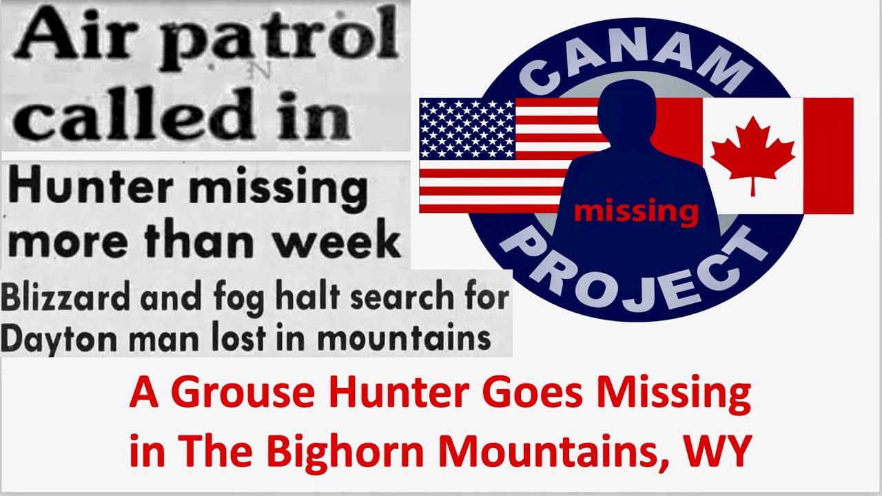 Missing 411 David Paulides Presents A Hunter Who Vanishes in Wyoming ...