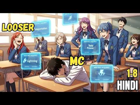 [1-8] He Gets New Skills Every Time He Sleeps And One-Shots S-Rank Monsters  #mangarecap