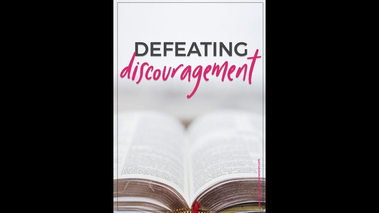“Defeat Discouragement” SHARE NOW! | 1/3/2024 - YouTube