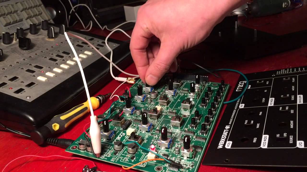 Werkstatt-01 CV gate in mod test with xoxbox - YouTube