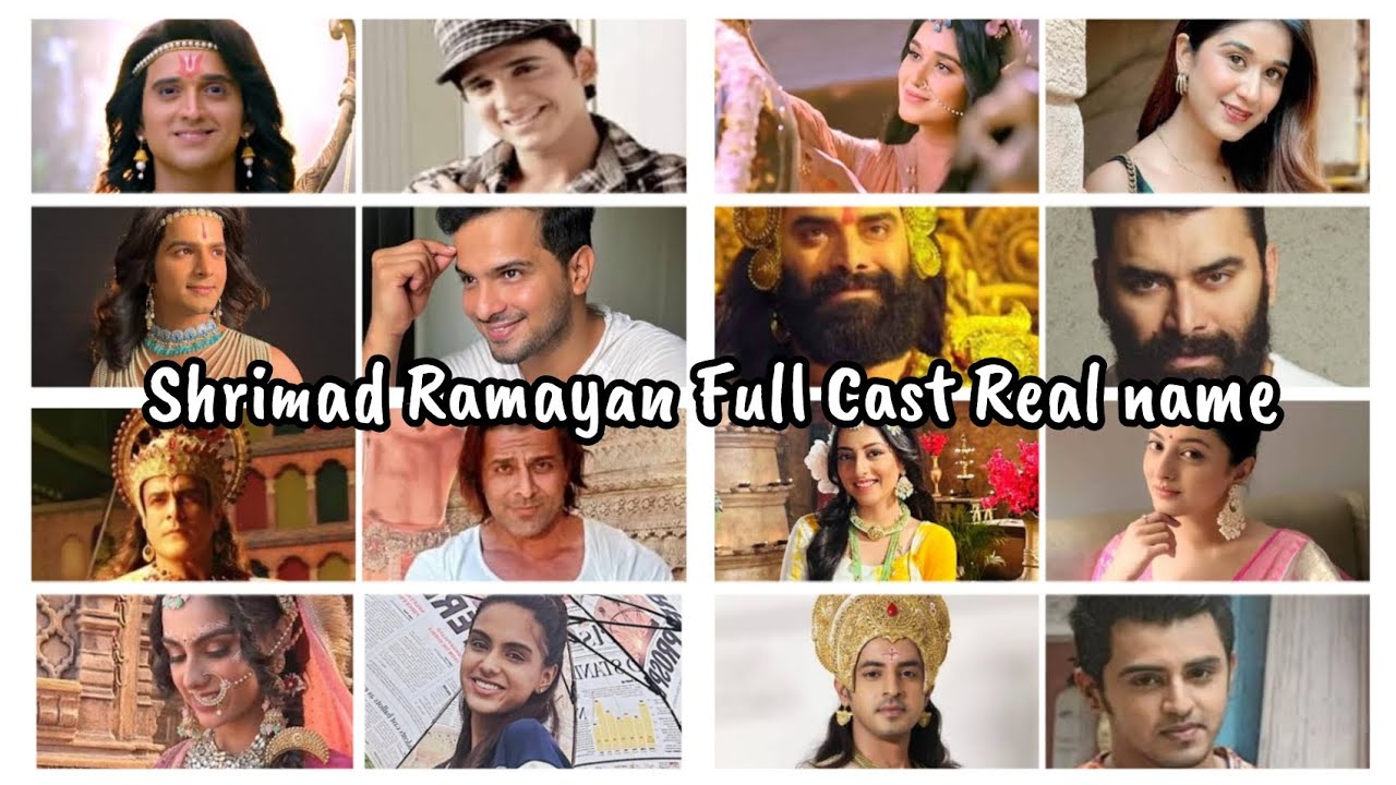 Shrimad Ramayan Full Cast Real name with pics. - YouTube