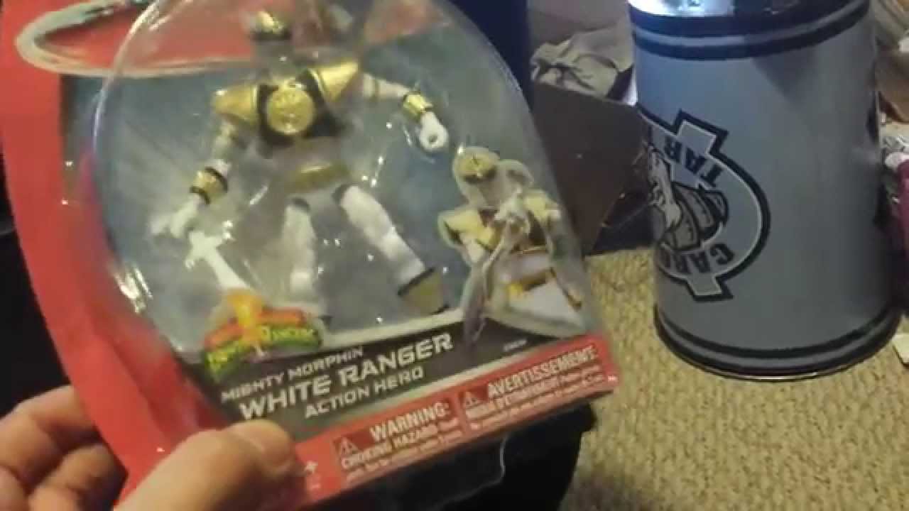 Power Rangers Mighty Morphin (Super Megaforce) White Ranger Action ...
