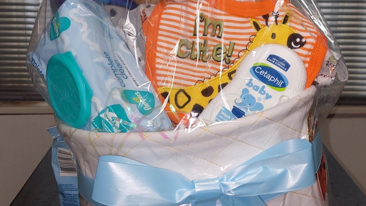 Baby shower 👶 gift . Make and deliver in an hour . Rush order ! - YouTube