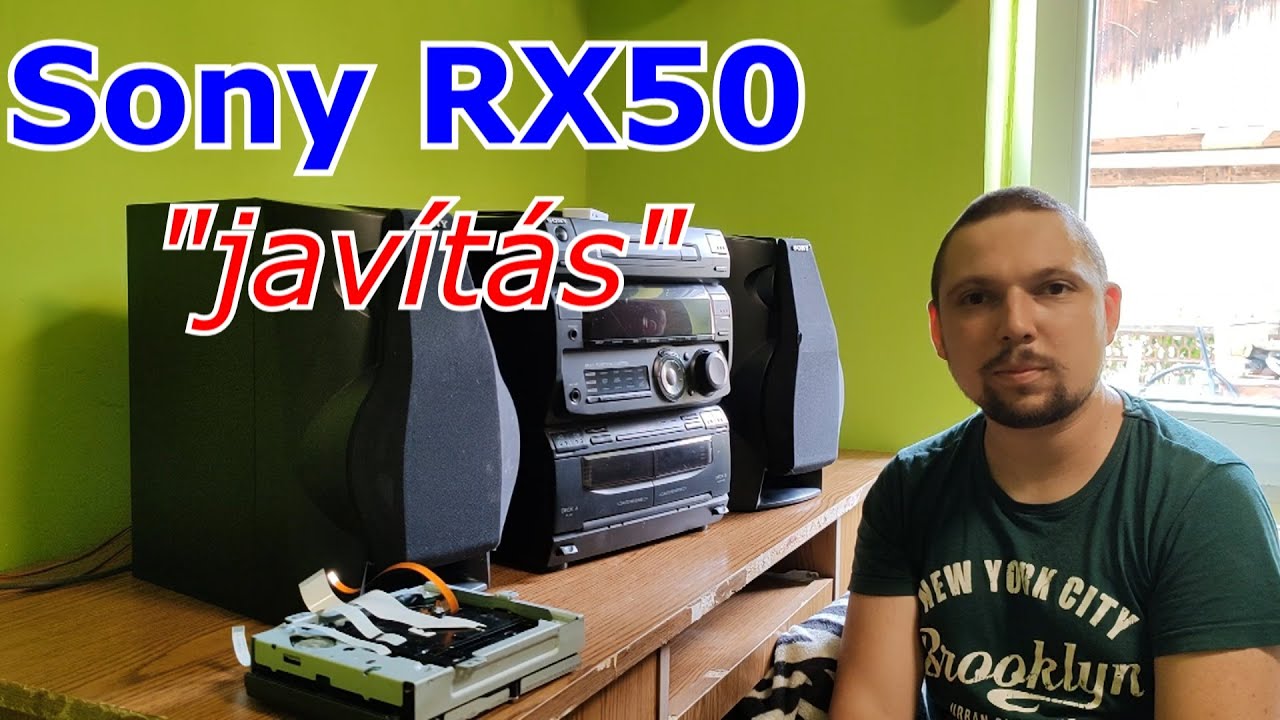 Sony RX50 javítás - YouTube
